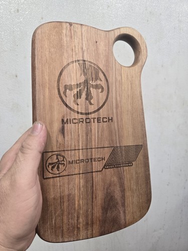 Microtech Knife Cutting Board Custom Laser Engraved | eBay