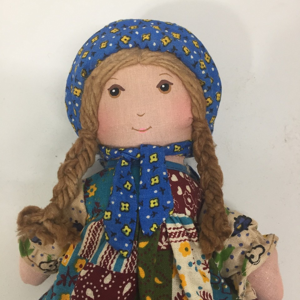 1970's Original Holly Hobbie -Heather Miniature Rag Dolls 9 ...