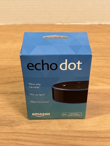 Amazon Echo Dot 2nd Generation Bluetooth WiFi Alexa Voice Media Smart ...