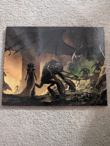 D&D Dungeons & Dragons 4e Quad Fold 4th Edition Master's Screen w/Drow ...