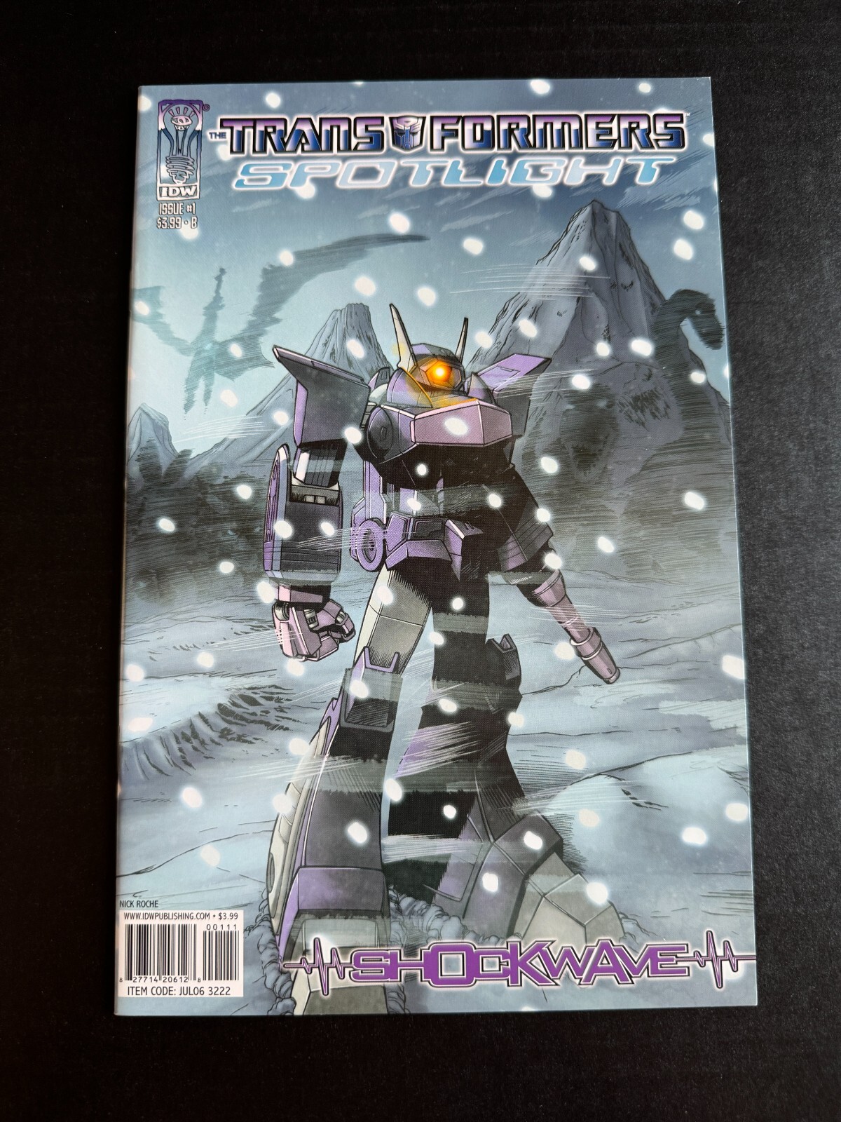 The Transformers: Spotlight Shockwave #1 (IDW Publishing September 2006 ...