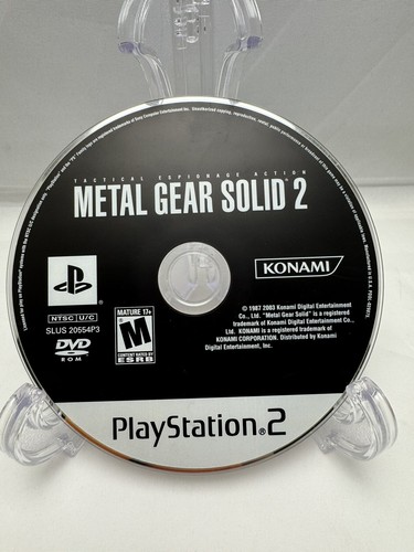 Metal Gear Solid 2: Substance (Set Ver) (Sony PlayStation 2, 2003) PS2 ...