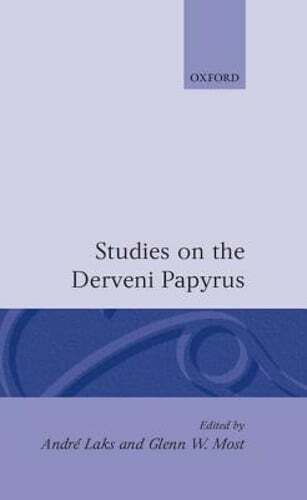 Studies on the Derveni Papyrus by André Laks: New 9780198150329| eBay