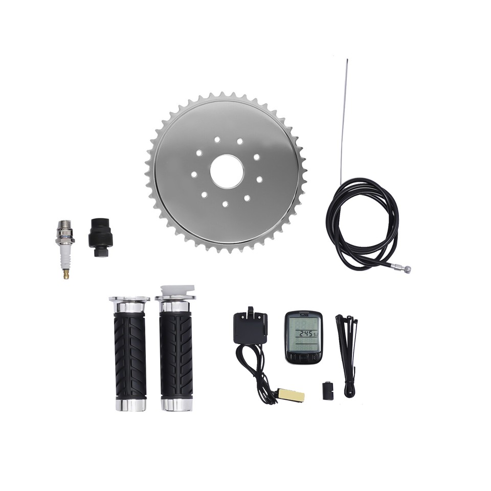 US Pro 80cc Bike Bicycle Motorized 2 Stroke Petrol Gas DIY Motor Engine ...