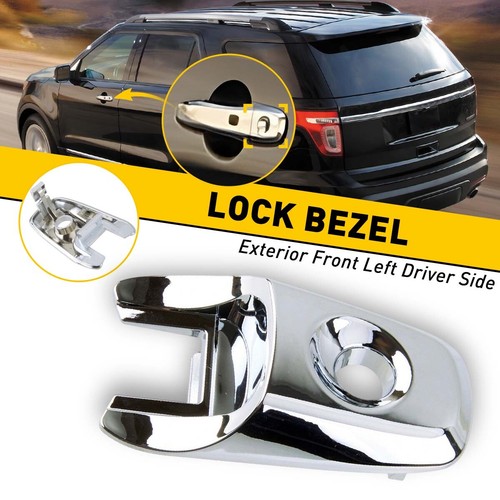 For Ford Explorer front driver chrome exterior handle door Lock ...