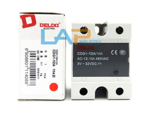 1PCS New For DELIXI Solid State Relay Single Phase CDG1-1DA/10A DC ...