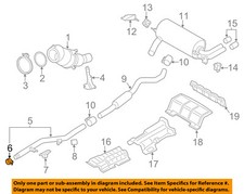 BMW 18307606002 Genuine OEM Front Pipe Clamp for sale online | eBay