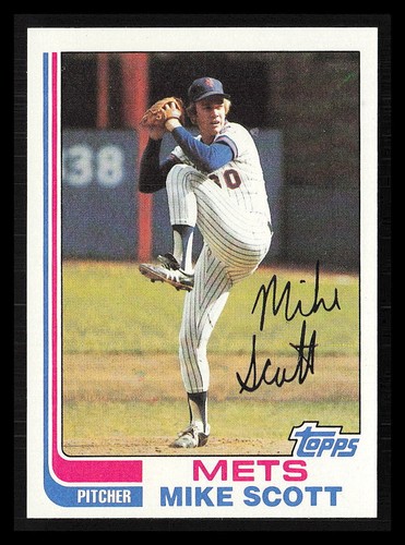 Mike Scott 1982 Topps #432 New York Mets | eBay