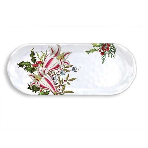Michel Design Works, Christmas Bouquet Melamine Tray | eBay