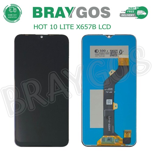 For INFINIX HOT 10 LITE X657B LCD Touch Screen Digitizer Display ...