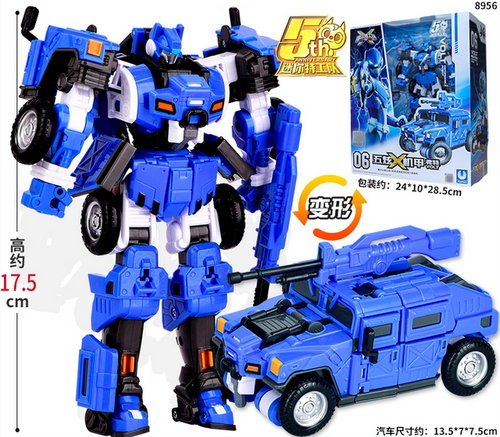 MINIFORCE PENTA X BOT VOLT Ver Blue Transforming Robot Truck Car Kids ...