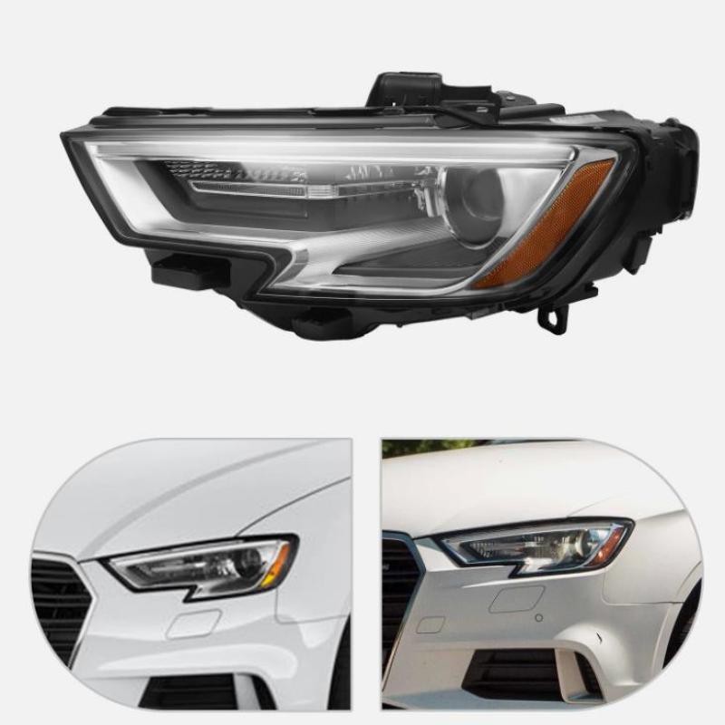 HID Left Side Headlight Front lamp Assembly For 2017-2020 Audi A3 ...