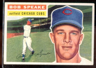 1956 Topps #66 Bob Speake Chicago Cubs VG/EX + no creases | eBay