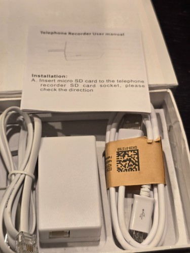 Telephone Landline In-Line Call Recorder Recording Device | eBay