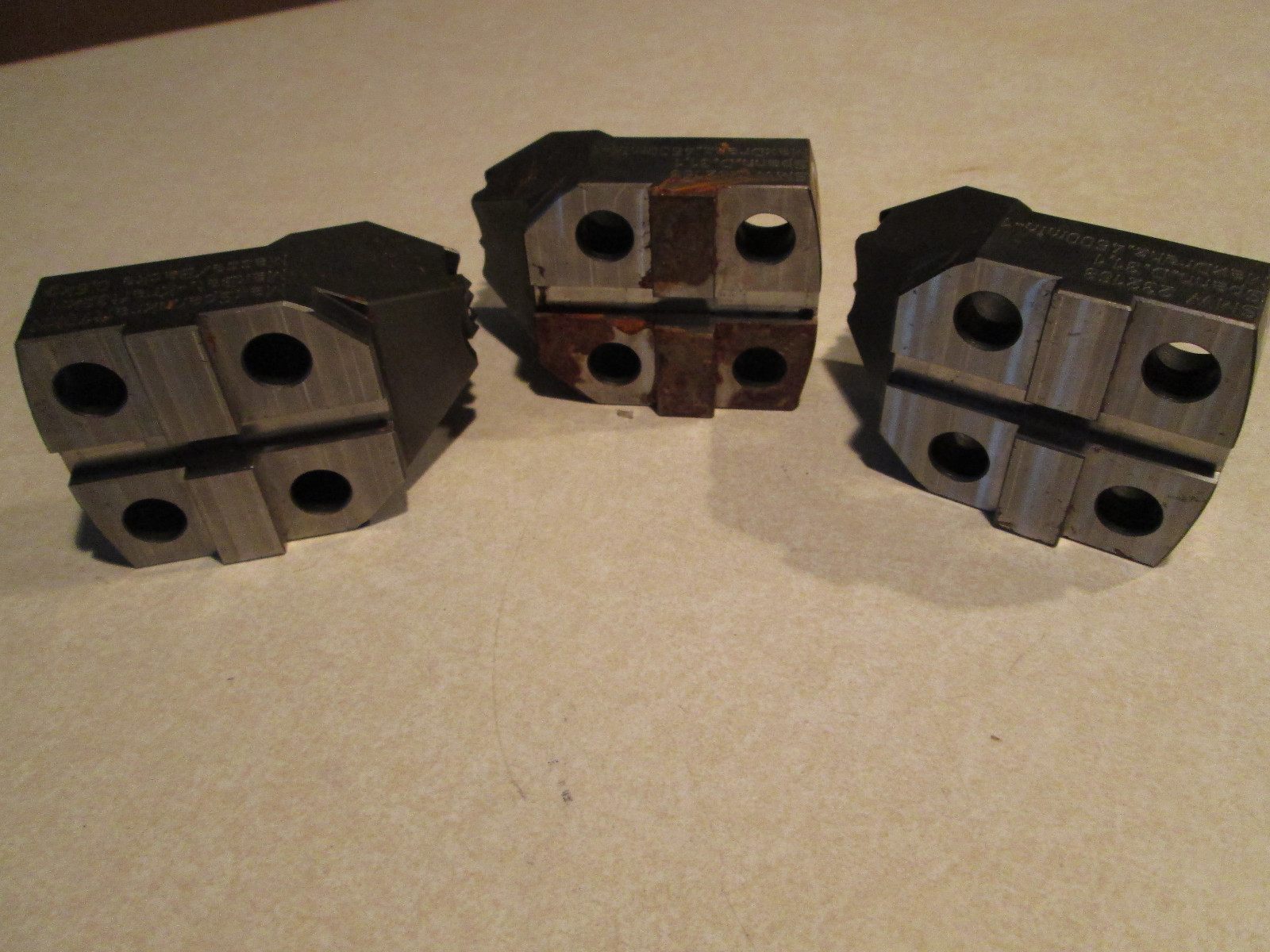 SMW Autoblok Vice CHUCK Jaws Set 232168 SPANN D.31.1 **NEW** (SET OF 3 ...