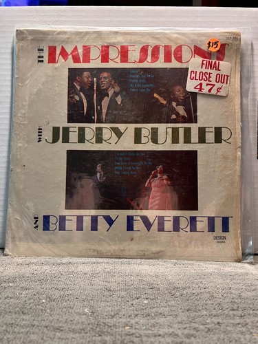 A53 Impressions with Jerry Butler & Betty Everett: 1965 Design DLP-201 ...