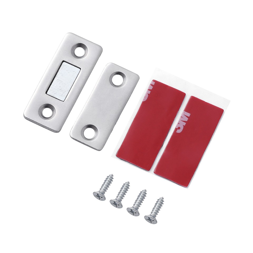 10 Sets Ultra-thin Invisible Punch-Free Magnetic Door Cabinet Closer ...