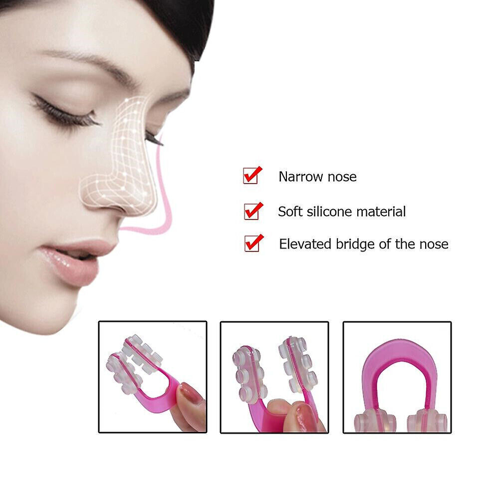 Nose Clip Shaper Tools Silicone Corrector Lifter For Slimmer Thinner ...