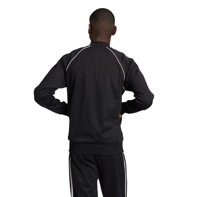 adidas Superstar Track Jacket for Men - Black for sale online | eBay