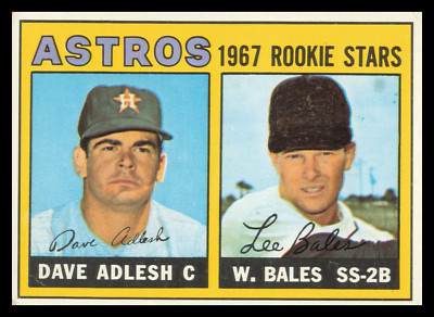 1967 Topps RC Stars #51 Dave Adlesh Wes Bales Houston Astros | eBay