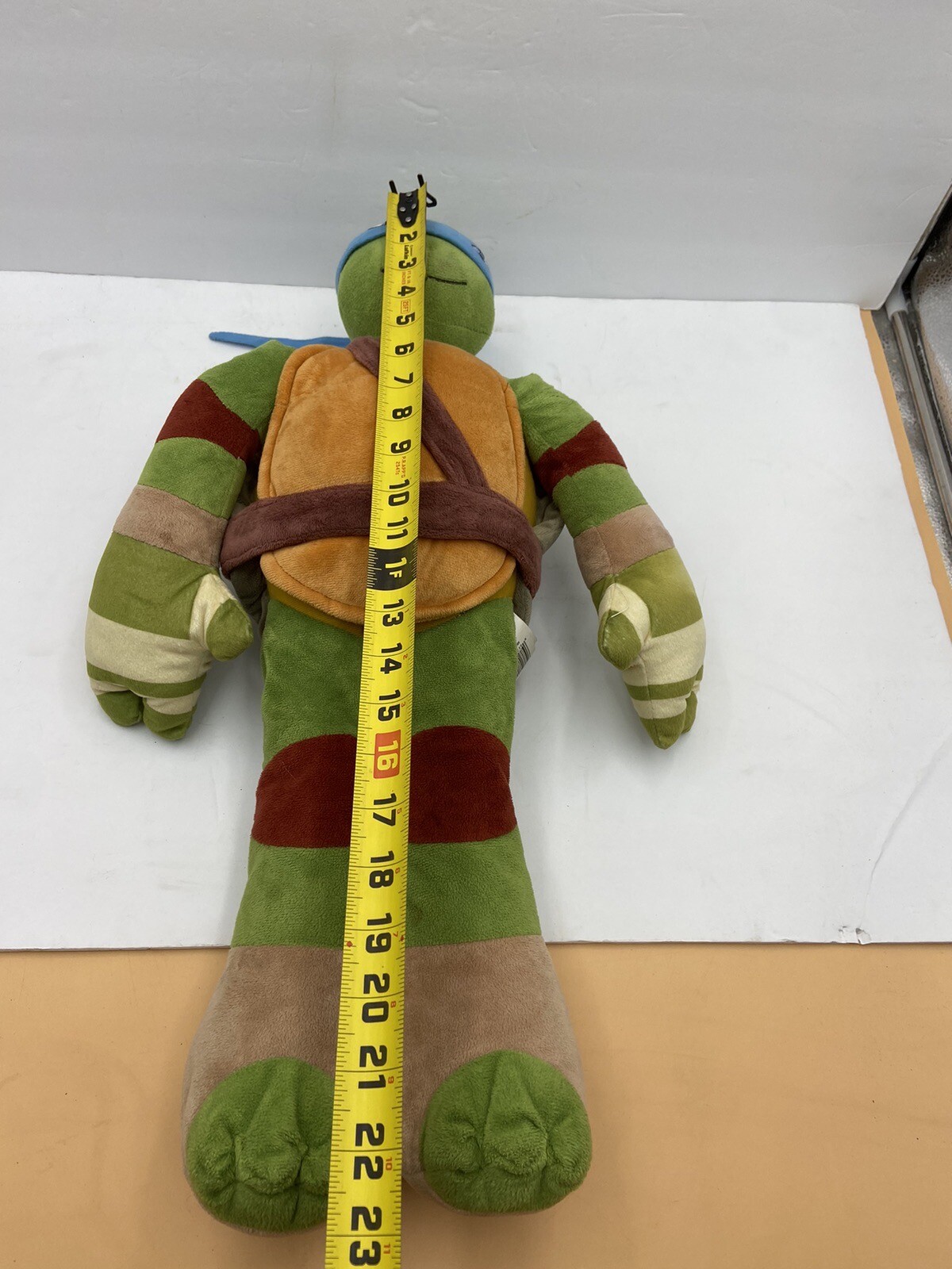 Nickelodeon Teenage Mutant Ninja Turtle Plush LEONARDO 24" Blue TMNT | eBay