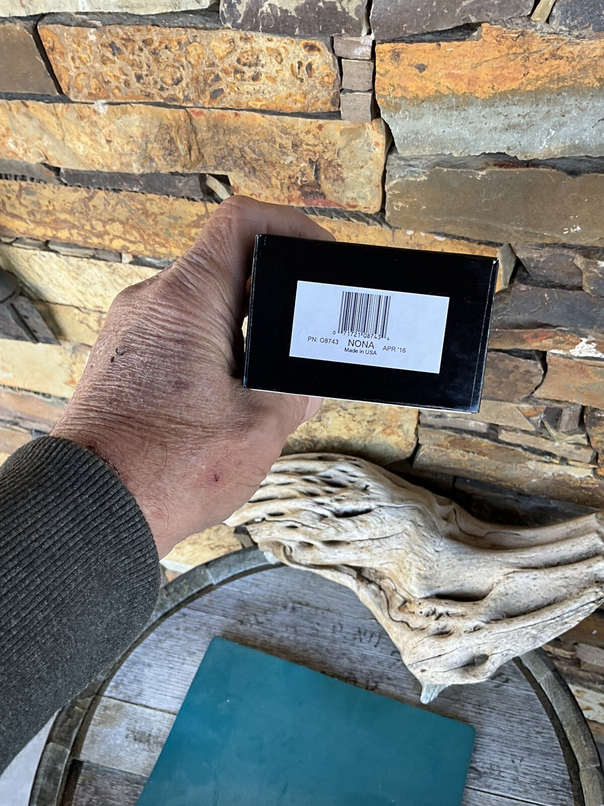 Ontario Knives Nona Knife Black/Blue G10 Fixed Blade (2" Gray) OKC-YE ...