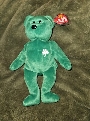 Ty Beanie Baby Erin The Bear Plush Toy 8421041862 | eBay