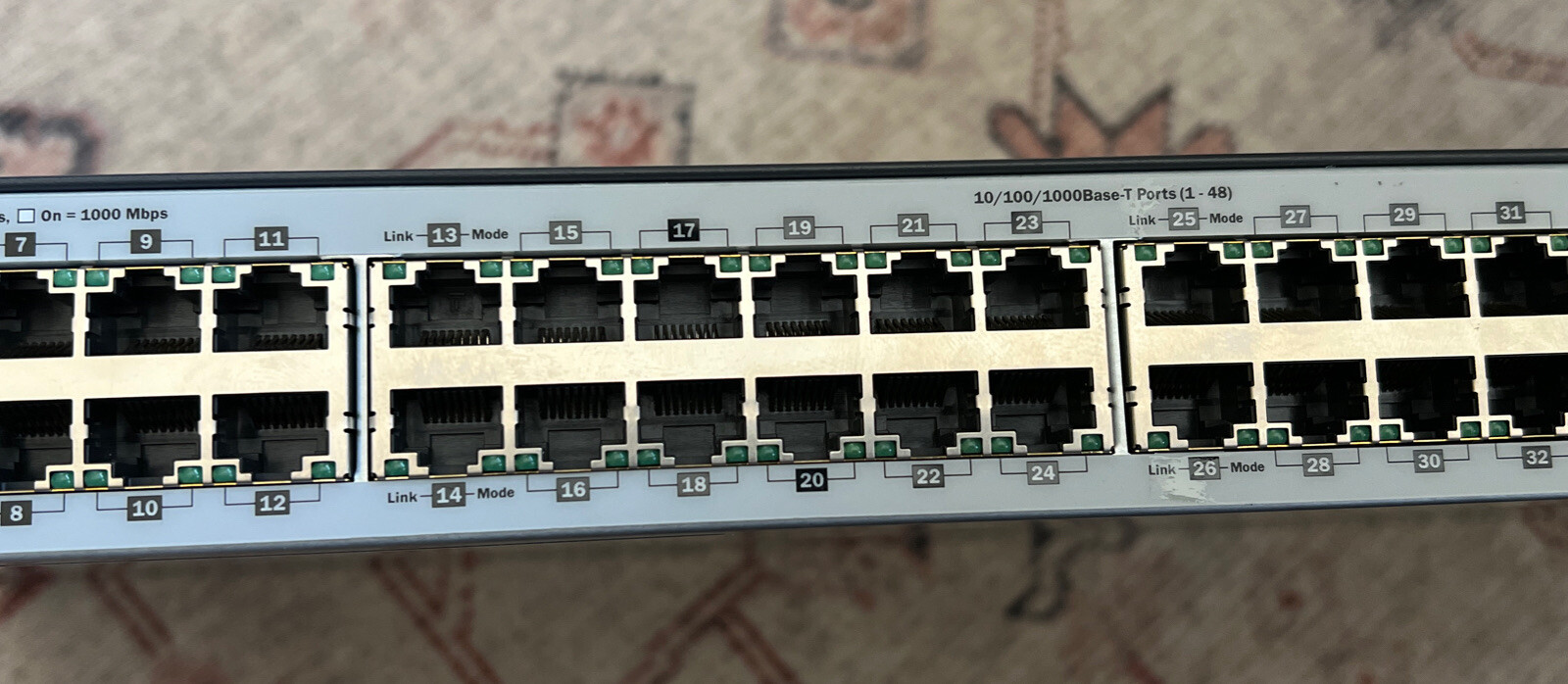 HP ProCurve 2530-48G 48 Port Gigabit Ethernet Network Switch J9775A ...