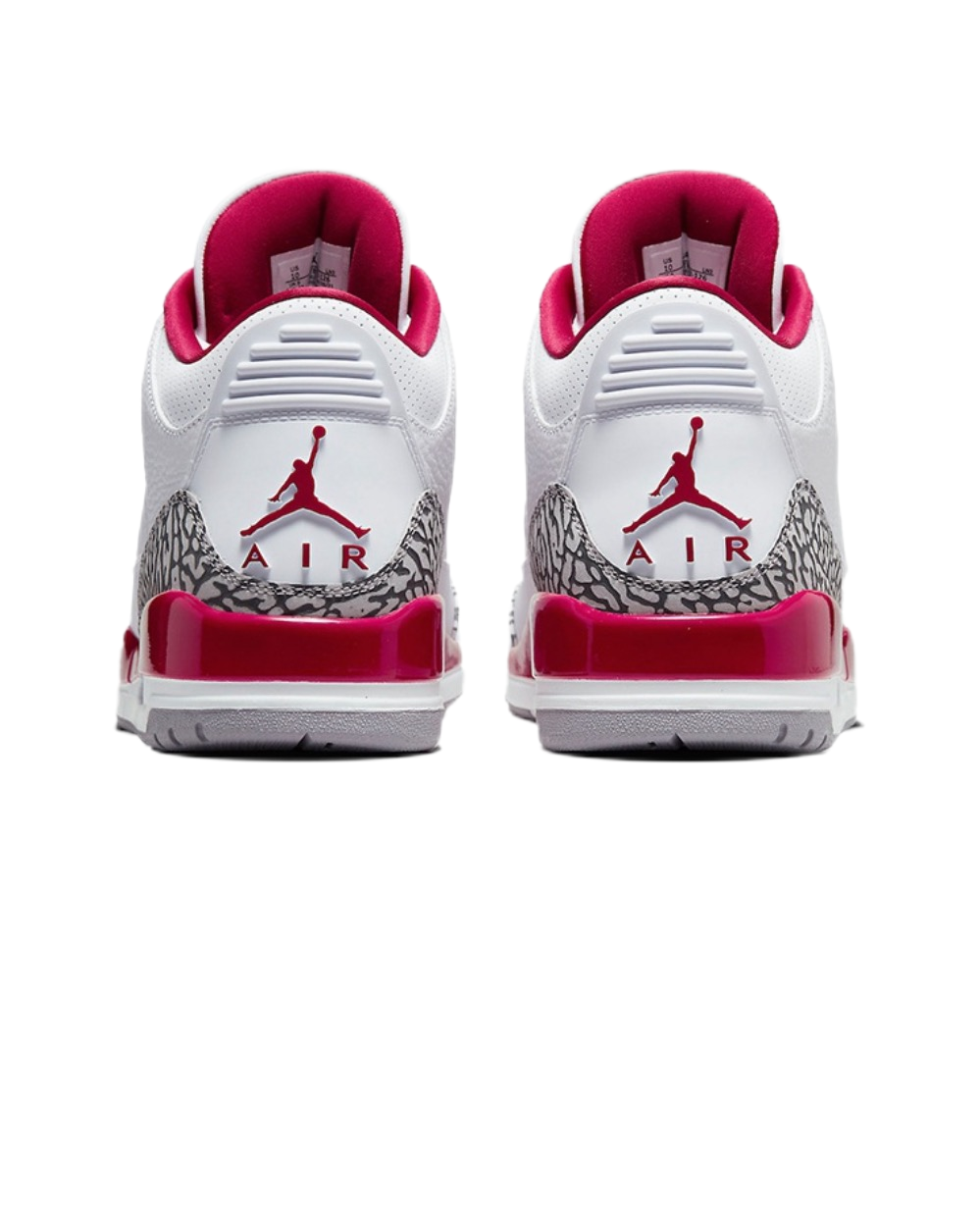 Nike Air Jordan 3 Retro Cardinal Red Jordan 3 AJ3 Cardinal Red CT8532 ...