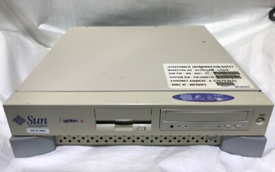 Sun Ultra 5 375-0115, 400MHz, 256MB Memory, NO HDD, NO NVRAM, CD-Rom ...