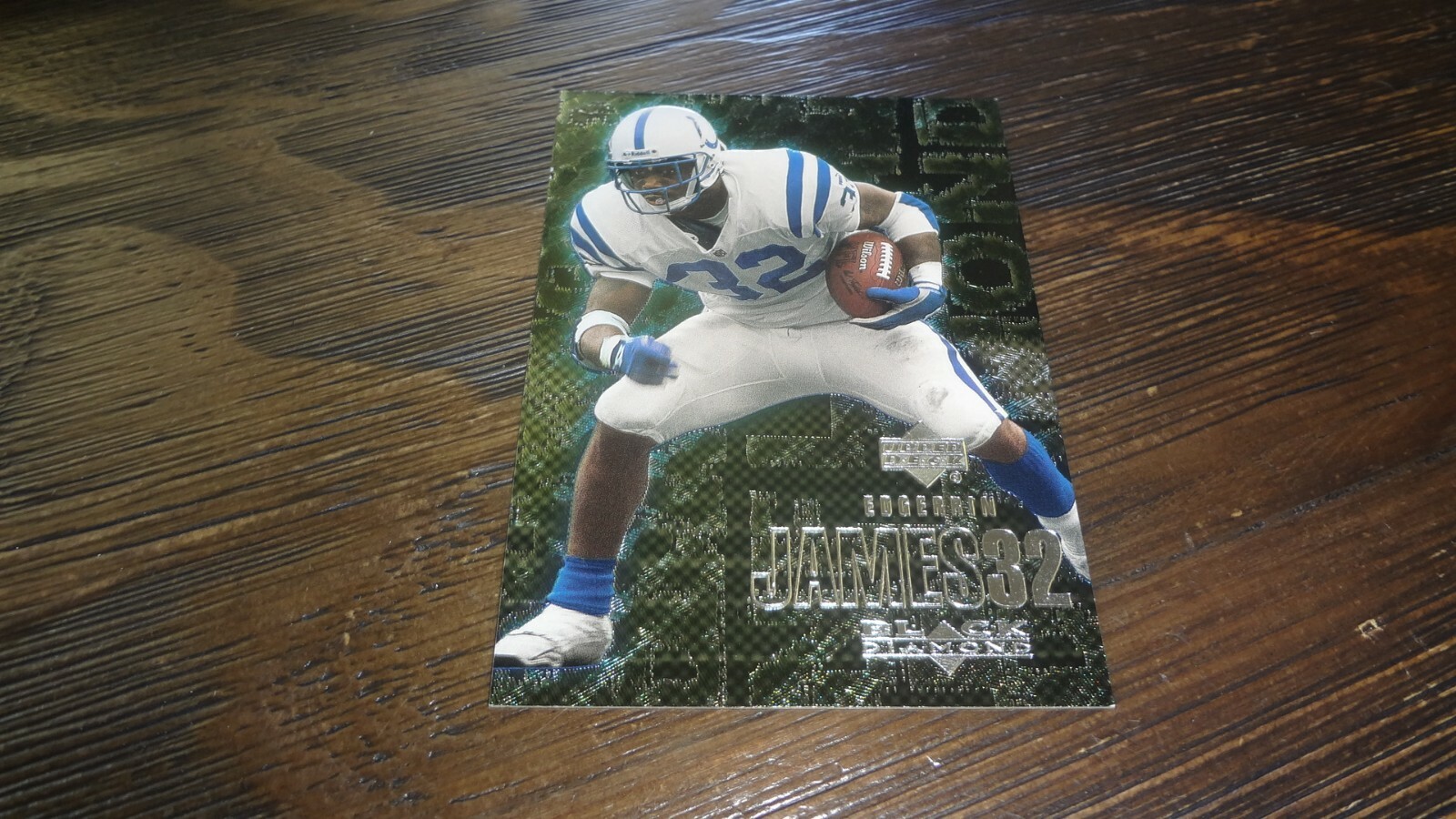 2000 UPPER DECK BLACK DIAMOND #47 EDGERRIN JAMES FOOTBALL CARD | eBay