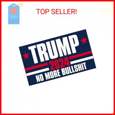 2024 Reelect Donald Trump Bumper Sticker - Conservative Political Decal ...