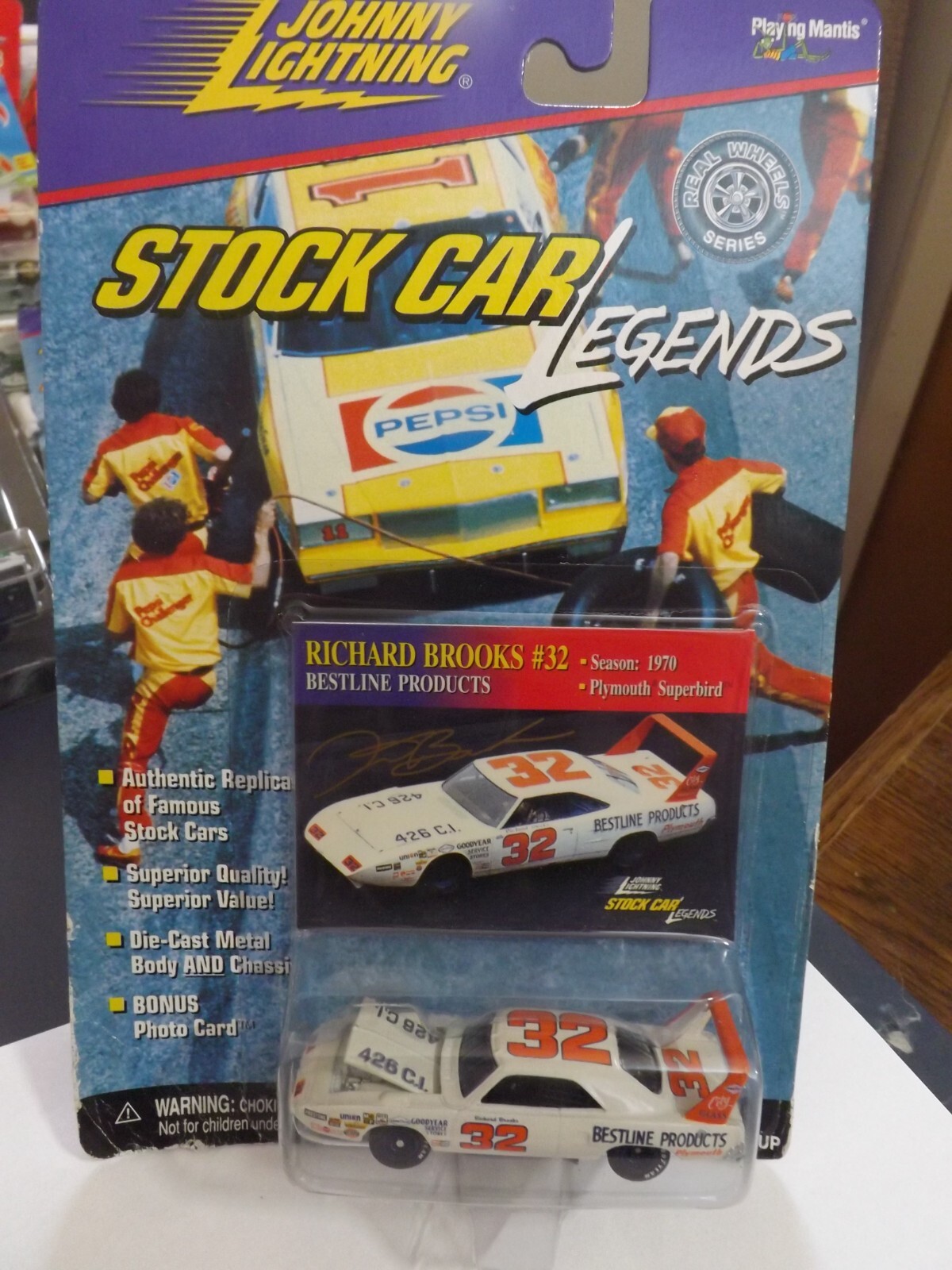Johnny Lightning Stock Car Legends Richard Brooks # 32 Plymouth ...