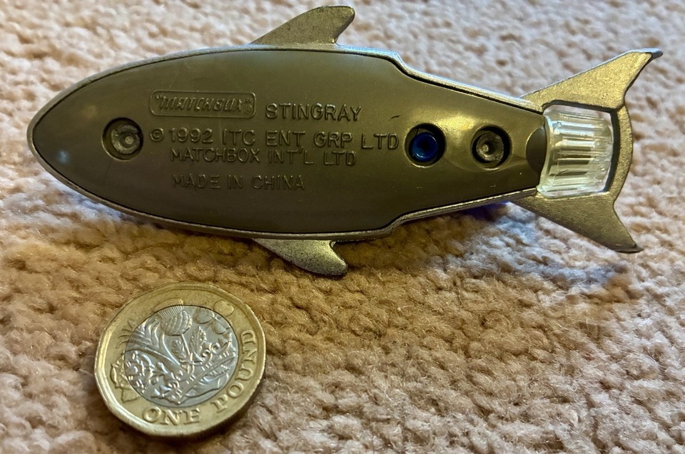 Vintage Gerry Anderson Stingray Model - 1992 Matchbox Toy | eBay UK