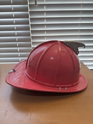 Vintage Fire Chief Fire Helmet Pink | eBay