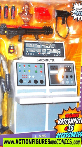 Batman classic TV series BATCAVE Adam West batcomputer 1966 mattel dc ...