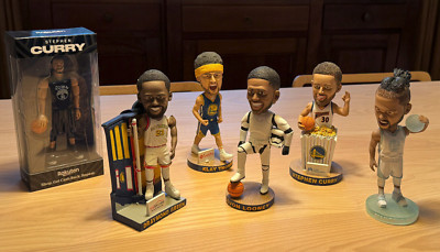Golden State Warriors Bobblehead Set 2019-2020 Championship | eBay