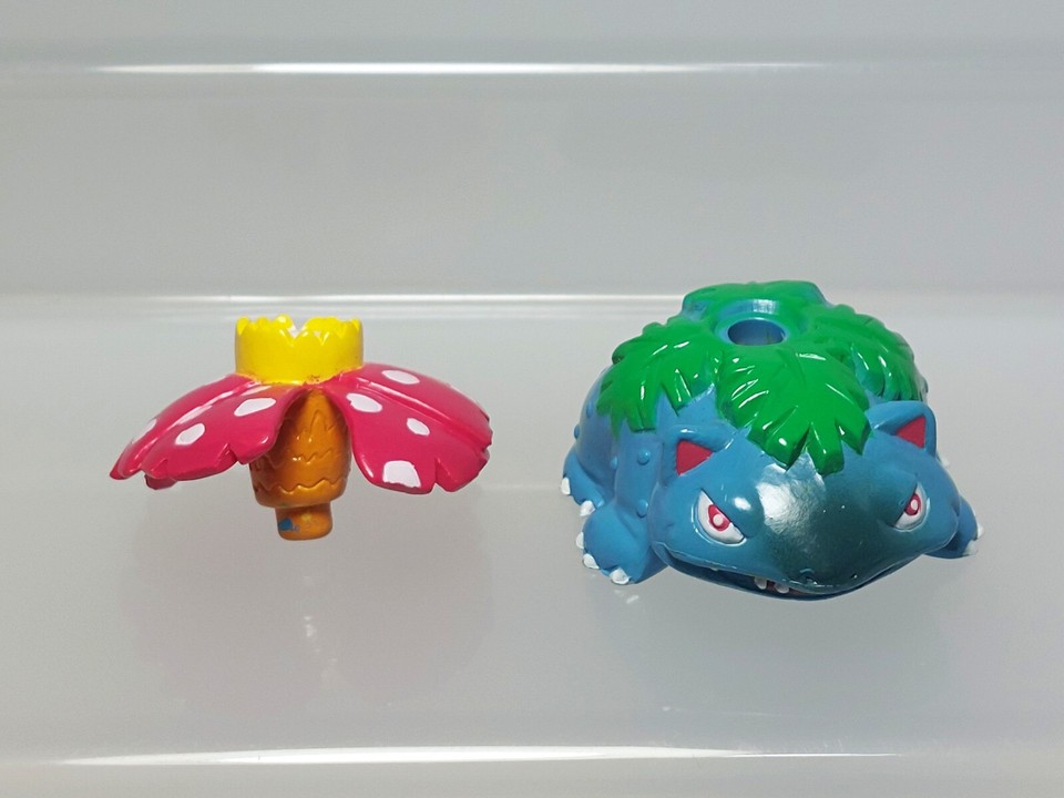 Venusaur Ivysaur Bulbasaur Pokemon Monster Collection Figure Tomy P06 1 ...