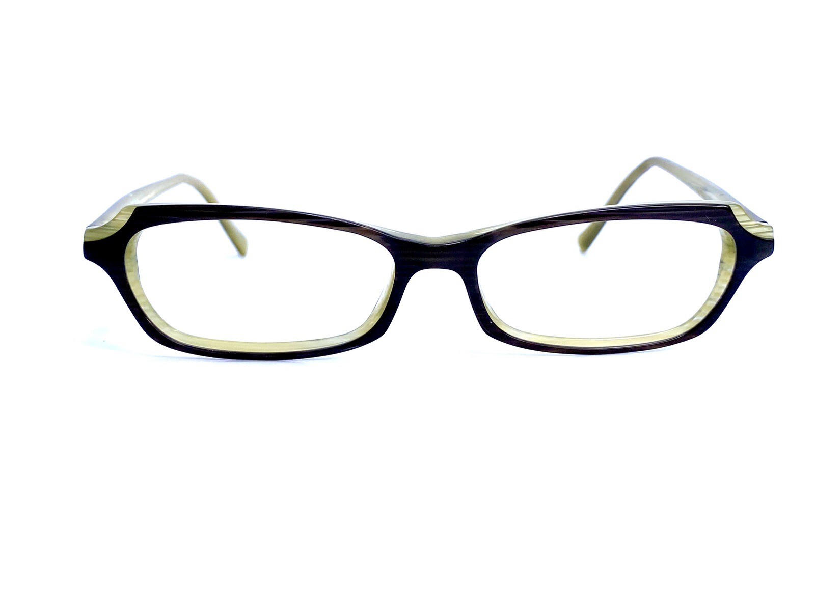 Jean Lafont Black Beige Rectangle Oval Eyeglasses France Norma 033 50 ...