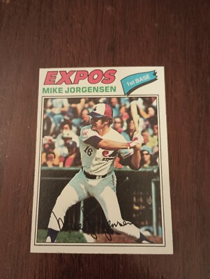 1977 Topps #368 Mike Jorgensen (NRMT) | eBay