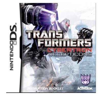 Transformers: War for Cybertron - Decepticons (Nintendo DS, 2010) New ...
