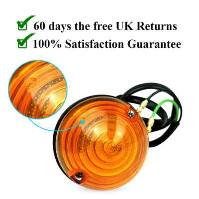 Land Rover Series 2 2a 3 Early Defender Front Amber Indicator Light ...