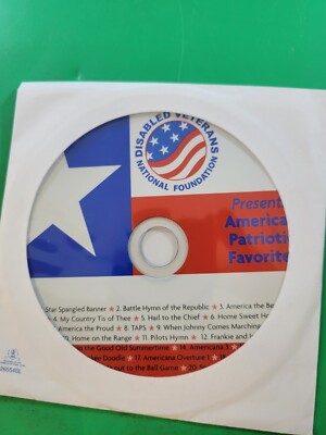 Disabled Veterans Foundation American Patriotic Favorites - Music CD | eBay