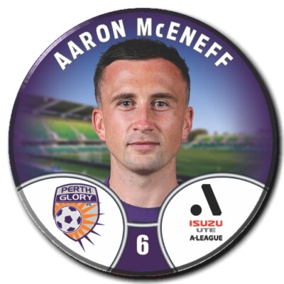 ISUZU UTE A-LEAGUE - PERTH GLORY - MCENEFF, Aaron | eBay Australia