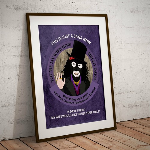 The League of Gentlemen - PAPA LAZAROU Character Quotes Print (3 Sizes ...