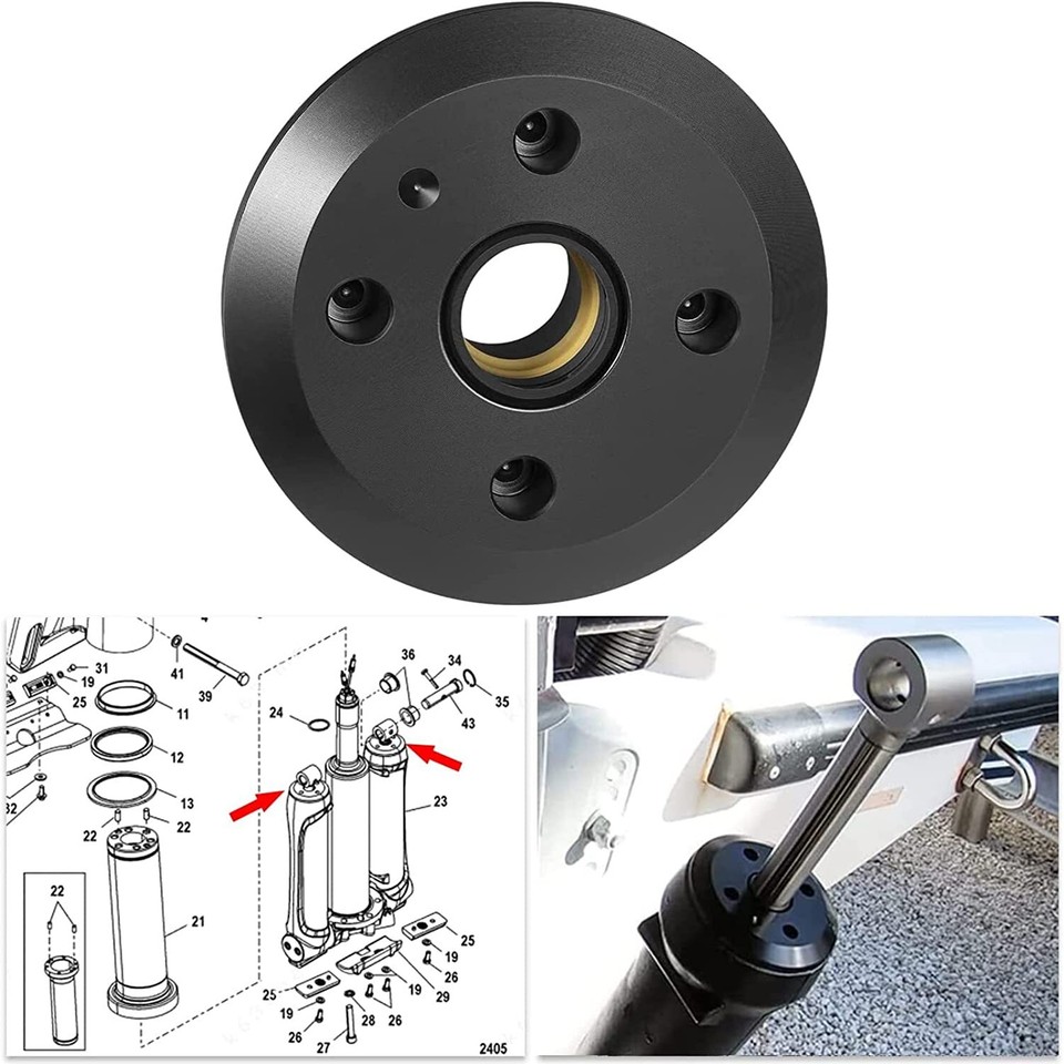 For Mercury Outboard Verado Trim Rod Cap Seal Kit 8M0118299 896157A01 ...