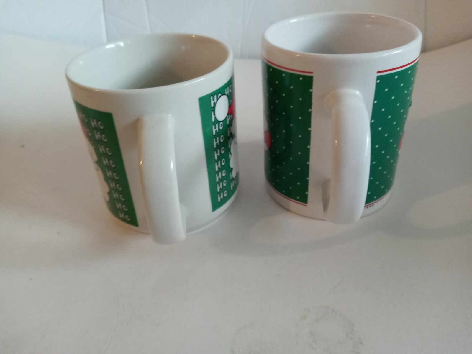 Lot Of Two xmas Santa Claus Mugs Coffee Tea Hot Chocolate Cups | eBay