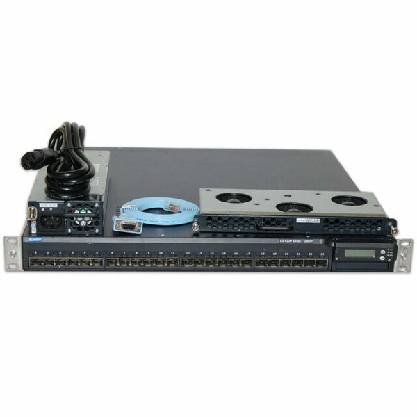 Juniper EX4200-24F 24 Ports Rack-Mountable Gigabit Ethernet Switch for ...