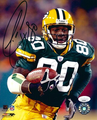 PACKERS Donald Driver signed 8x10 photo w/ #80 AUTO JSA COA Autographed ...