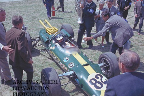 Lotus 33 1965 Indy 500 Indianapolis legendary race winner Jim Clark ...
